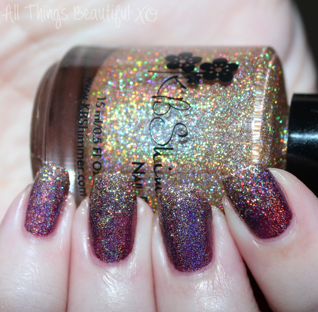 KBShimmer Nail Polish in I Feel Gourd-geous & Fig-Get About It Holo ...